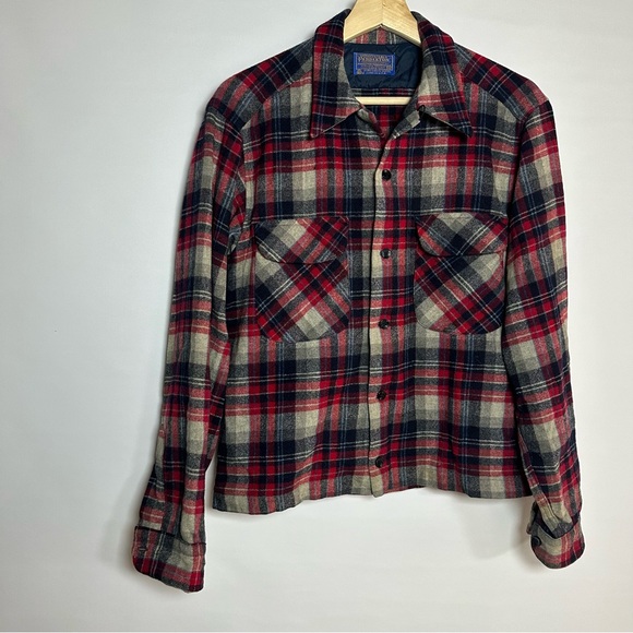 Pendleton | Tops | Pendleton Plaid Flannel Shirt | Poshmark